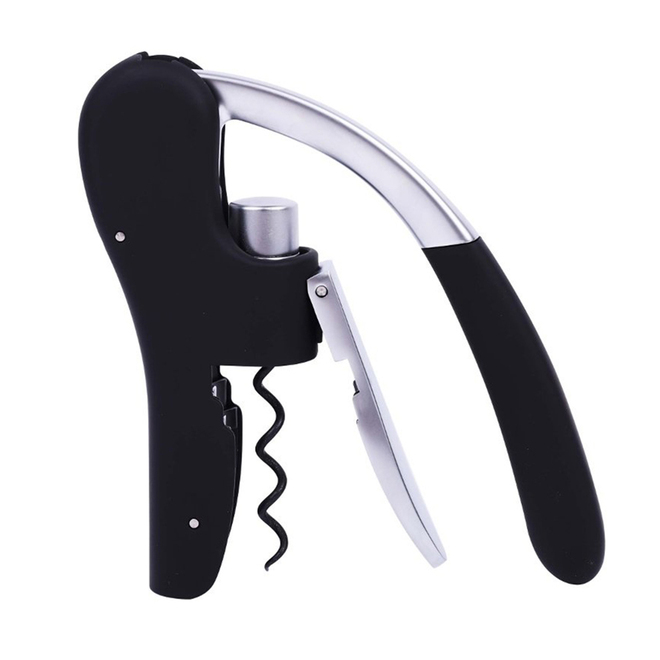 Saca Rolhas Emborrachada com Alavanca 15X3X13CM 104525 - Saca Rolhas ...