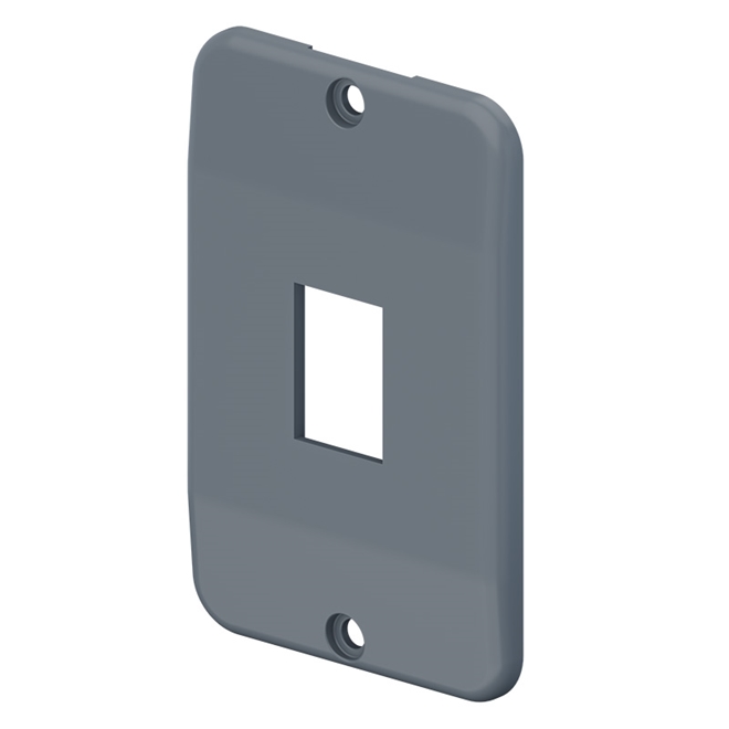 Tampa 1 Módulo RJ11/45 Condulete Top® - Tampa 1 Módulo RJ11/45 ...