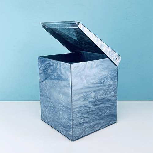 Lixeira Articulada Cinza Perolado 98857 - Lixeira Articulada Cinza ...